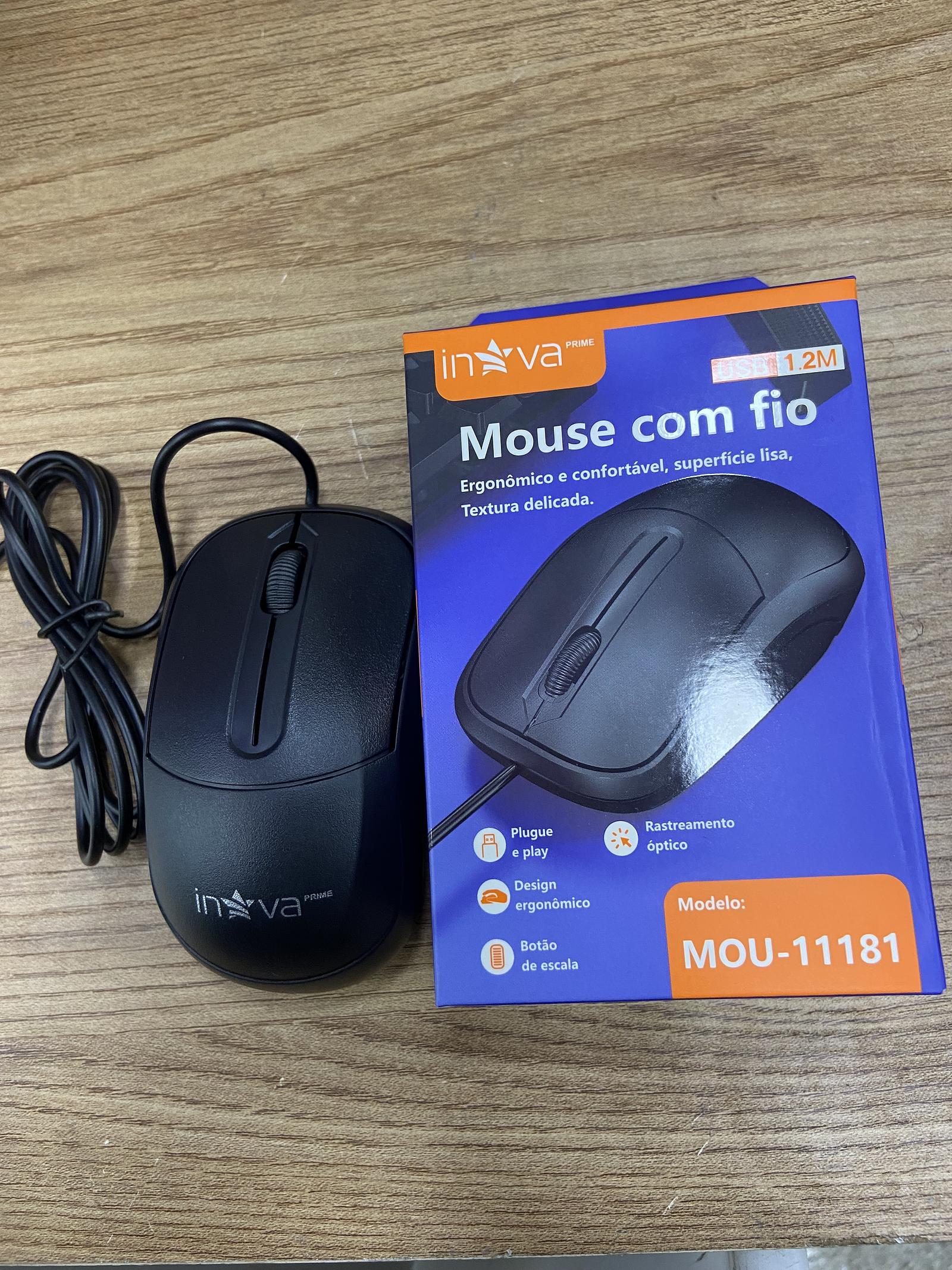 MOUSE COM FIO - INOVA | Inova Wang